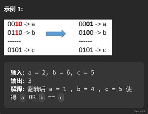 【leetcode75】第六十九题 或运算的最小翻转次数 Csdn博客