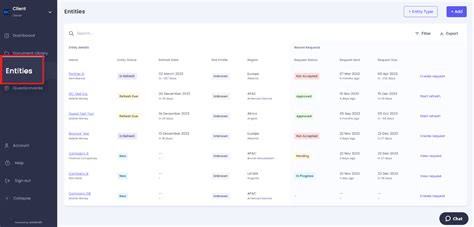 how to define entity types aerotruth knowledgebase