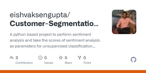GitHub Eishvaksengupta Customer Segmentation Using Sentiment Analysis A Python Based Project
