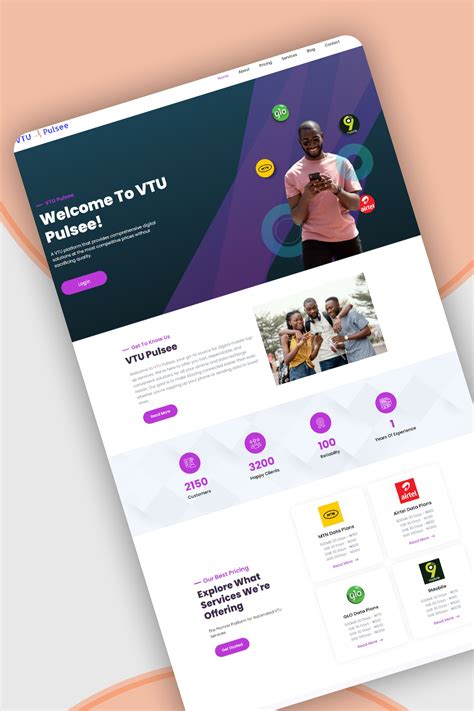 Vtu Pulsee Html Template By Tovi Codester