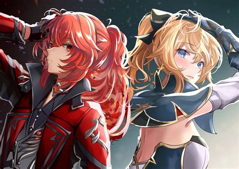 170 Diluc X Jean Ideas Cute Anime Couples Anime Couples Fan Art