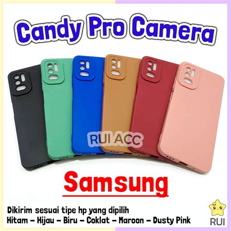 Jual Silikon Candy Pro Samsung A25 A24 A23 A22 A21s A20s A20 A15 A14