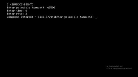 Finding Compound Interest In Programming