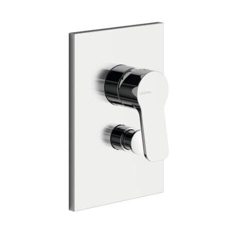 Mezclador Monomando De Pared Para Duchabañera Con Desviador Automático