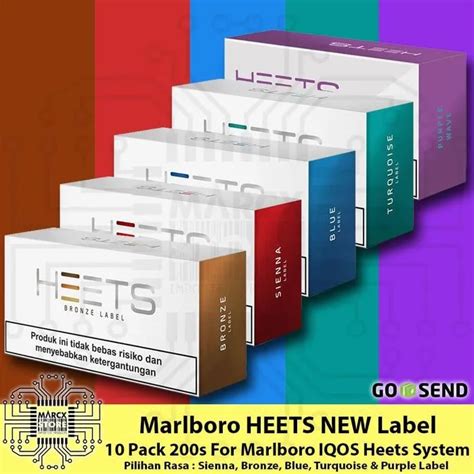 Jual Original Heets New Label 10 Pack 200 Sticks For Iqos Du