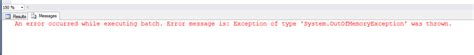 Sql 2016 Ssms Memory Leak Sql Tech Blog