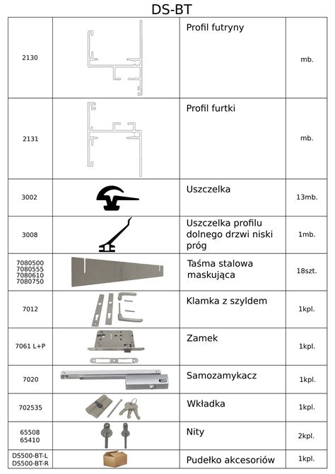 Pasedo Garage Door Components