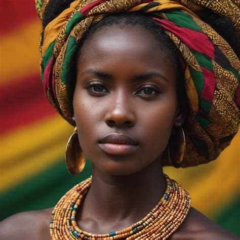 Premium Photo Young African Woman