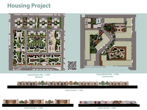 Residential Housing Clusters Project On Behance