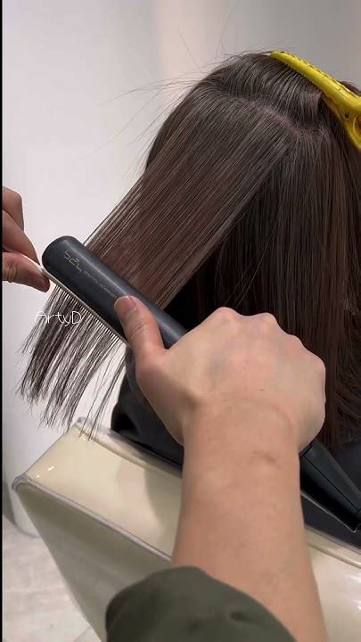 강한 곱슬과 손상머리결 상태에서 복구매직 후 중단발 레이어드로 무겁고 답답한 스타일에서 세련된 이미지 Youtube