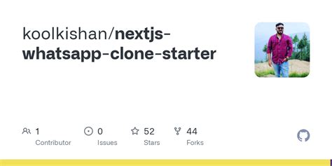 Github Koolkishannextjs Whatsapp Clone Starter