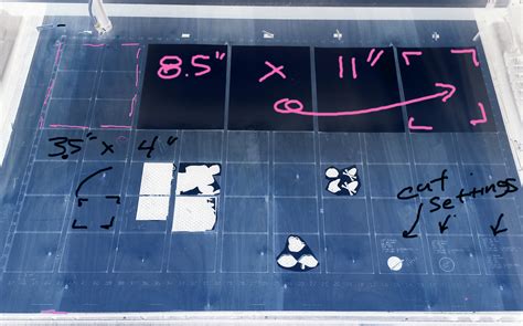 Lightburn Production Grid With X Y Rulers Dynamic Layer Cut Settings
