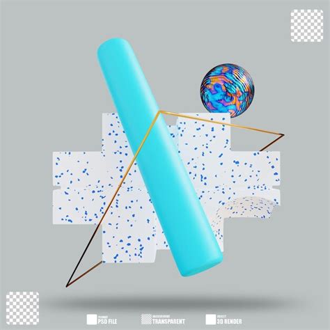 Premium Psd 3d Illustration Abstrack 3