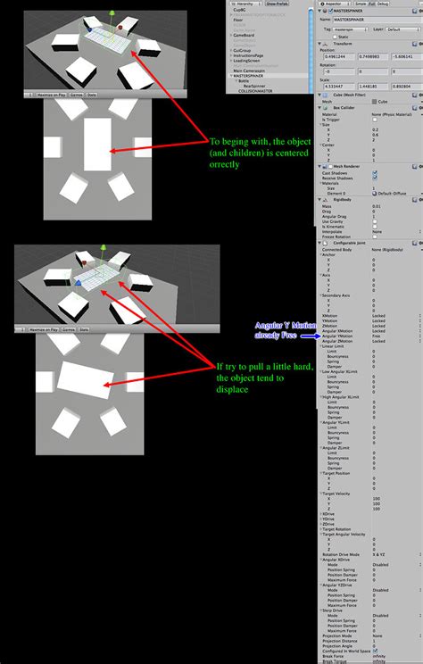 Motion And Angular Motion Cant Hold Unity Engine Unity Discussions