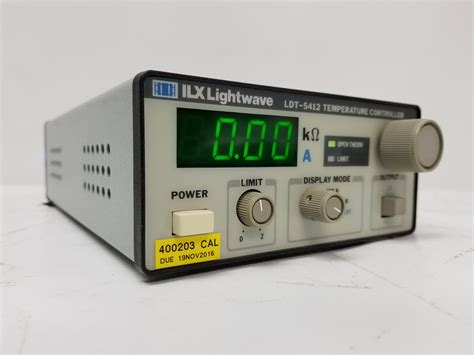 Ilx Lightwave Ldt 5412 Temperature Controller Laser Accessories Bmi