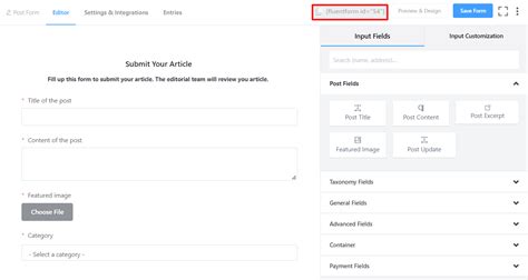 how to use rich content editor in wordpress fluent forms