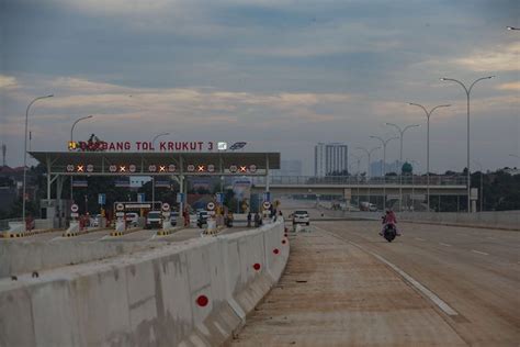 Foto Tol Cinere Jagorawi Seksi 3 Masuk Fase Akhir Dukung