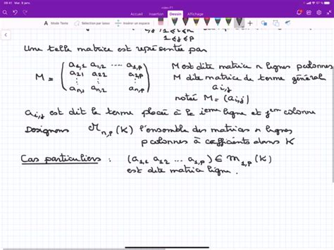 unicapod matrices définitions
