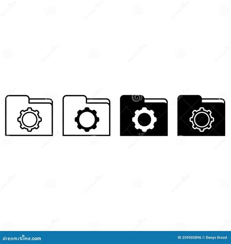 Setup Icon Vector Set Settings Illustration Sign Collection Customization Symbol Stock Vector