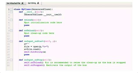 In This Figure The Code Of The Script Modified With Python Used To