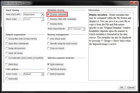 Part 3 Bio Formats Importer · Fiji Basics