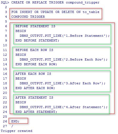Oracle g复合触发器 CSDN博客