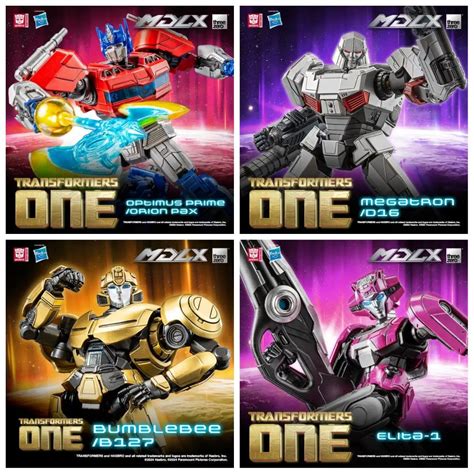 Threezero Transformers Oneoptimus Prime Orion Pax Megatron D16 Bumblebee B127 Elita 1 Hobbies