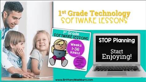 1st Grade Software Lessons For The Computer Lab