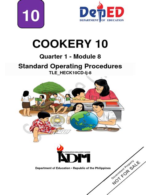 Tle10 Module Cookery Q1w8 Standard Procedure Final Pdf Pasta