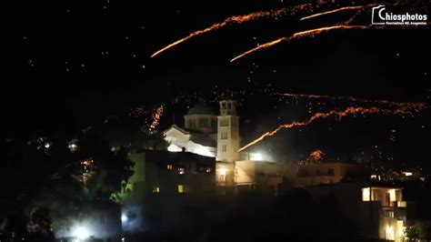 აღდგომის დღესასწაული კუნძულ 🇬🇷ხიოსზე განსხვავებულად აღინიშნება ეს ტრადიცია განსაკუთრებულია მთელ