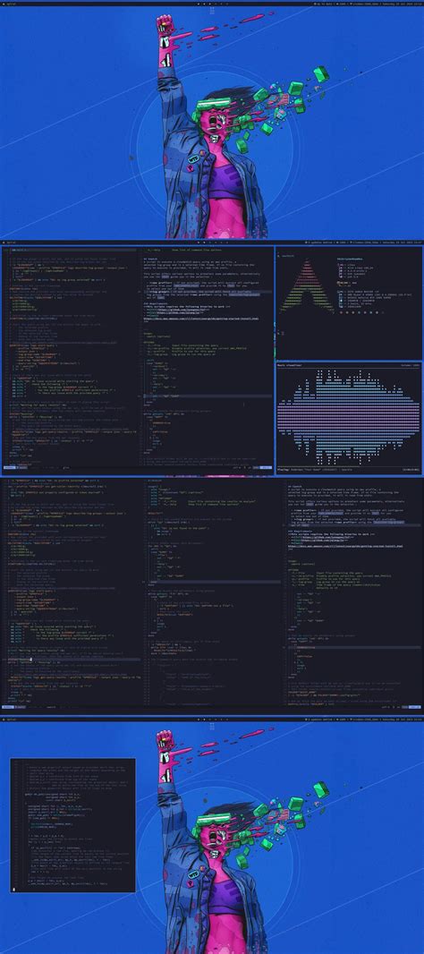 [dwm] second attempt on arch ricing scrolller