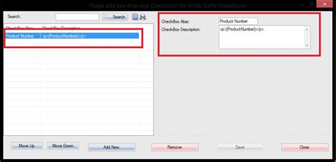 html suffix prefix attribute for upload to bigcommerce product number