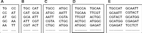 Examples Of Nucleotide Cis Sequence Network Constructions A Download Scientific Diagram