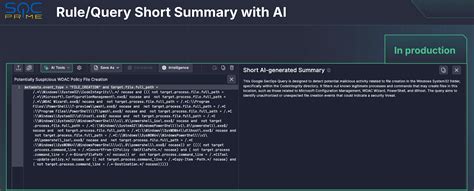 Short Ai Summaries Make Complex Detection Instantly Understandable Soc Prime