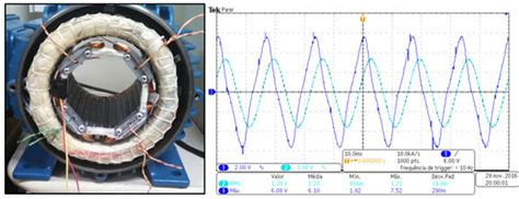 Waveform Showing The Voltage Generated In The Generator Device