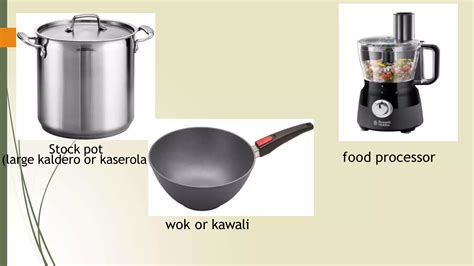 Food Processing Tools Equipment And Utensils 2pptx