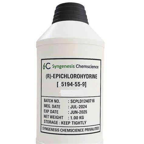 Industrial Grade R Epichlorohydrin Epichlorohydrin 98 Liquid