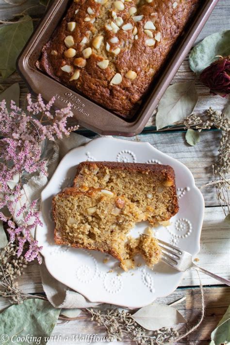 Banana Macadamia Nut Bread Cooking With A Wallflower