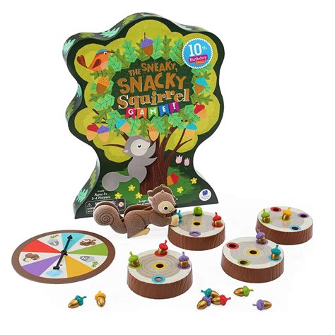 The Sneaky Snacky Squirrel Game Educational Insights Pre School Colour Learning Matching