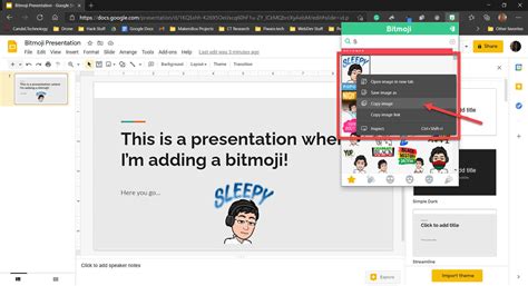 How To Add Bitmoji To Google Slides