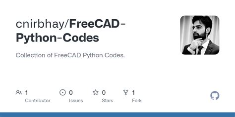 Github Cnirbhayfreecad Python Codes Collection Of Freecad Python Codes