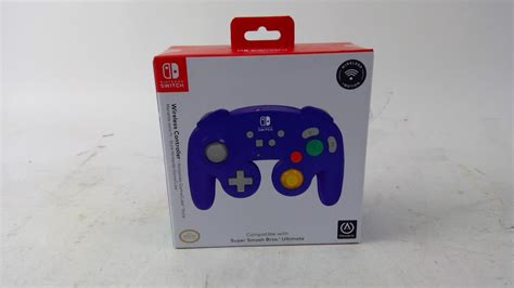 Nintendo Switch Wireless Controller Purple Lot90327d0401 Property Room