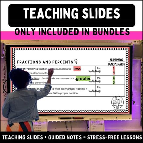 Comparing And Ordering Rational Numbers Unit Notes And Activities Va Sol 6 Ns 1