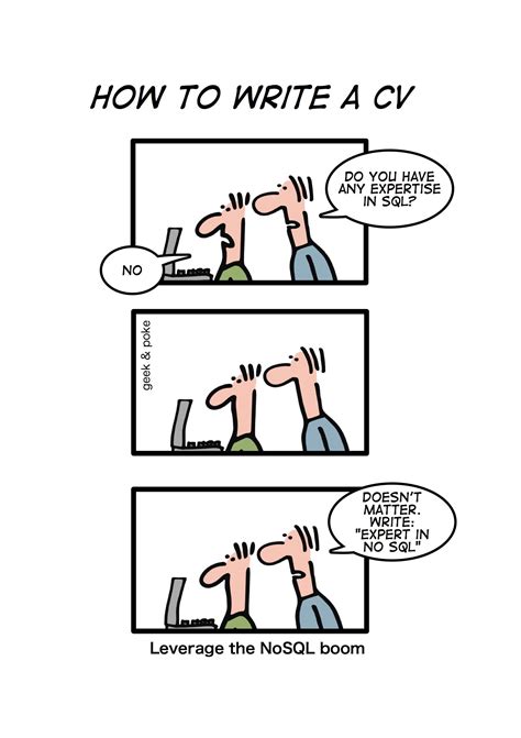 NoSQL Hahaha Computer Humor Tech Humor Programmer Humor