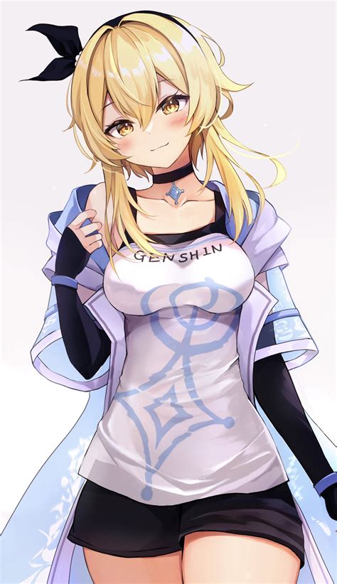 Lumine And Lumine Genshin Impact Drawn By Hyurasan Danbooru