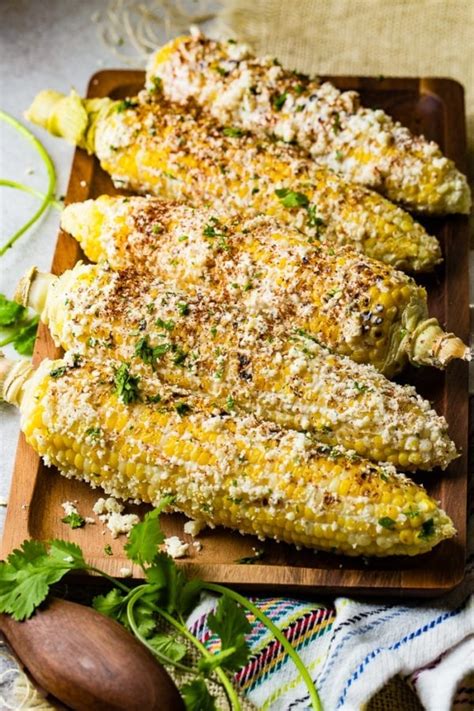 Mexican Street Corn Elote Oh Sweet Basil Recipe