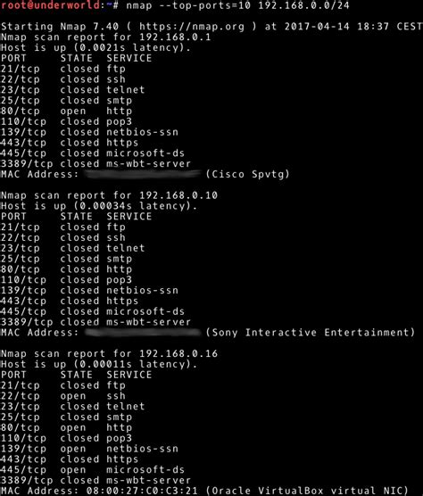 Nmap W Akcji Przykładowy Test Bezpieczeństwa