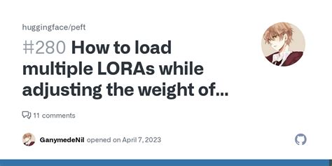 how to load multiple loras while adjusting the weight of different