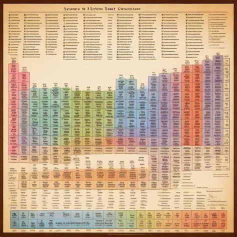 Modern Periodic Table Of Elements All 118 Elements