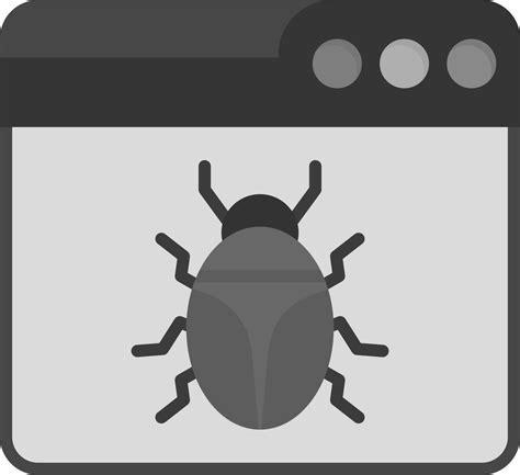 Web Bug Vector Icon 21065015 Vector Art At Vecteezy